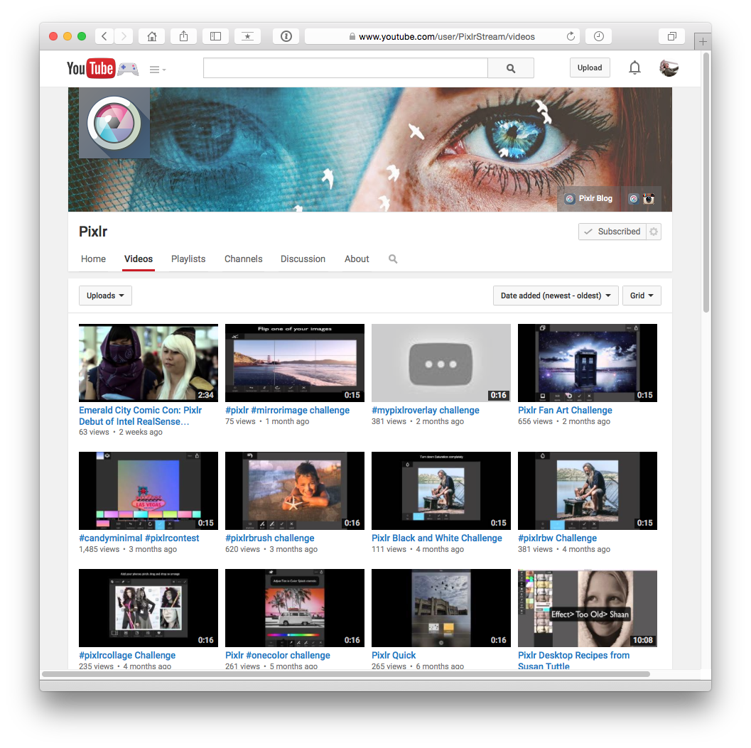 Free Downloadable YouTube Banner Template for Pixlr Editor - Pixlr Blog