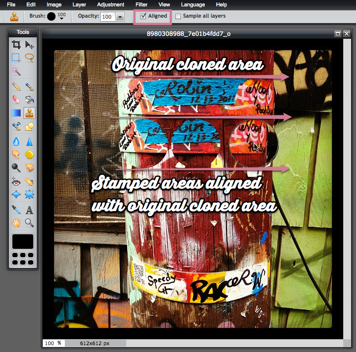 How to use the clone stamp tool in Pixlr Editor – Pixlr Blog