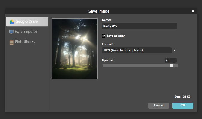 Hook Up Pixlr Editor and Pixlr Express to Google Drive and Gmail ...