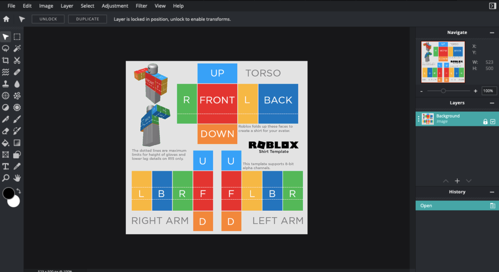 Design Your Roblox Avatar Clothing With Pixlr - Pixlr Blog