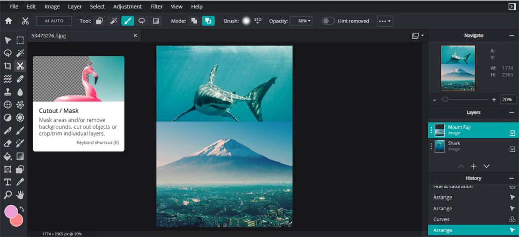 Surreal Composites: How to Blend Images Together in Pixlr E - Pixlr Blog