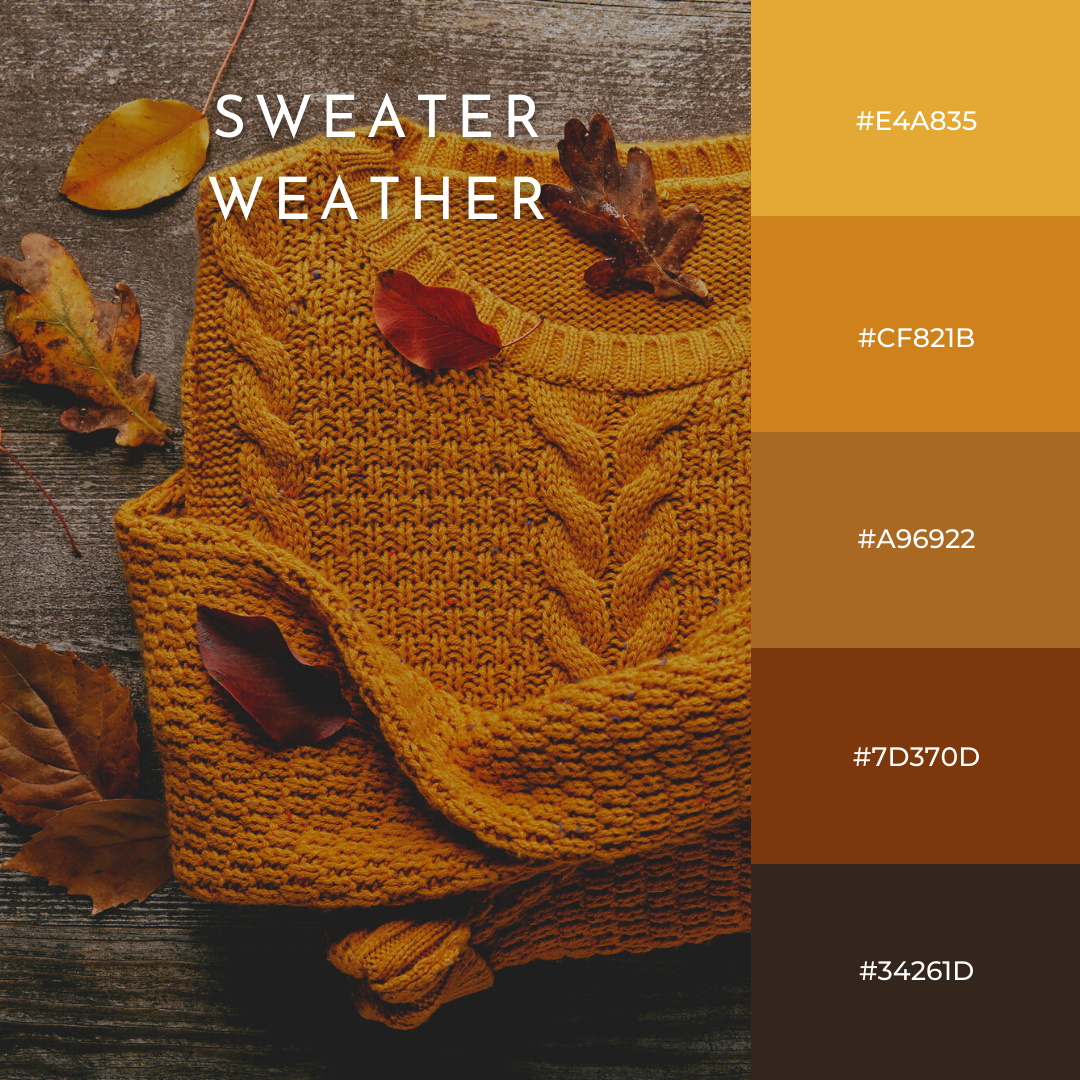 5 Fall Color Palettes & How To Use Them In Your Designs - Pixlr Blog