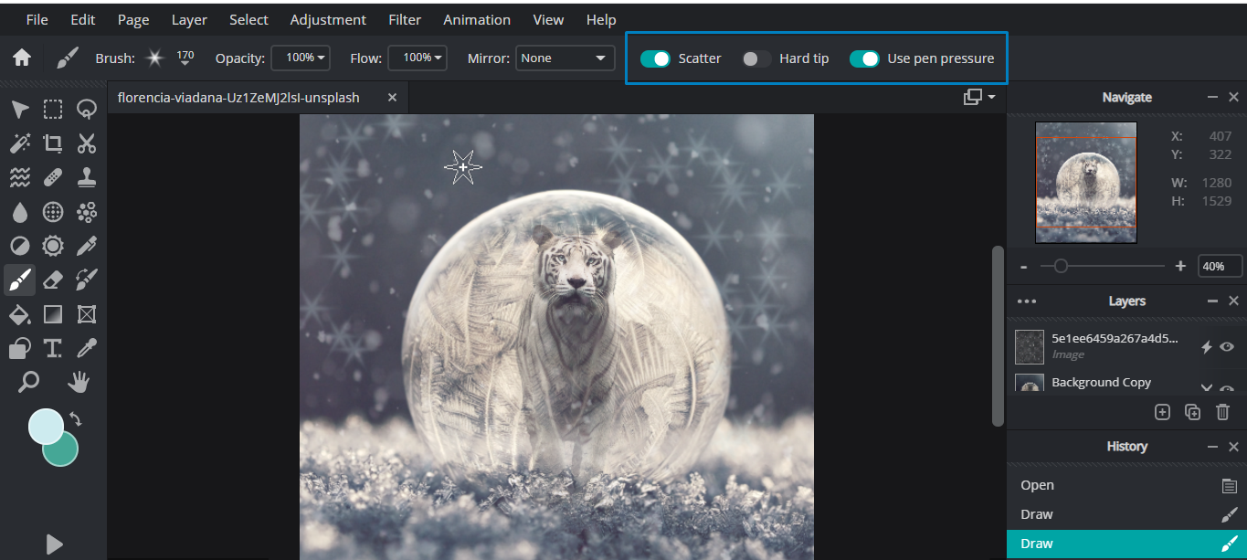 Get Creative with Pixlr 2022's Brush Tool - Pixlr Blog