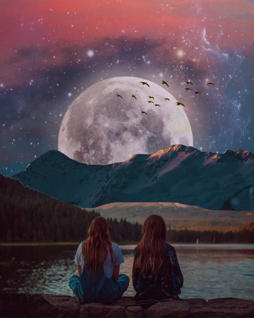 Create A Space-Themed Montage for National Moon Day - Pixlr Blog