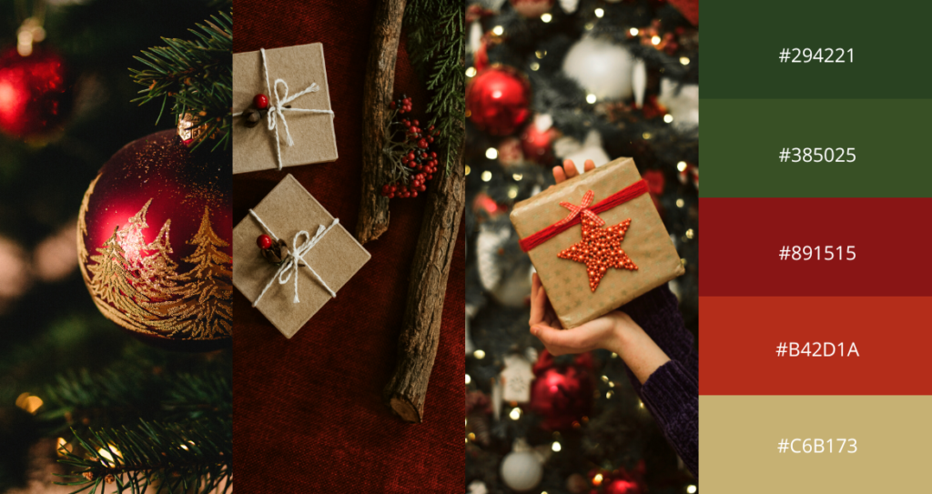 5 Festive Color Palettes to Use in Your Designs This Christmas - Pixlr Blog
