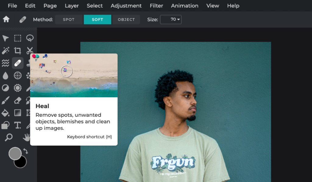 Erase Imperfections like a Pro with Pixlr's Heal Tool - Pixlr Blog