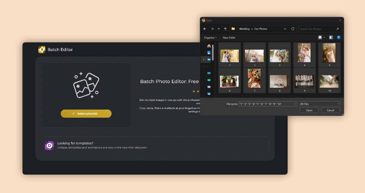 Batch Bliss: Transform Your Wedding Memories with Ease - Pixlr Blog
