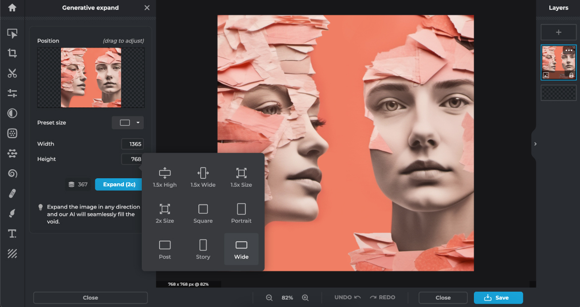 Unleashing Creativity with Mixed Media Art Using Pixlr's AI Tools ...